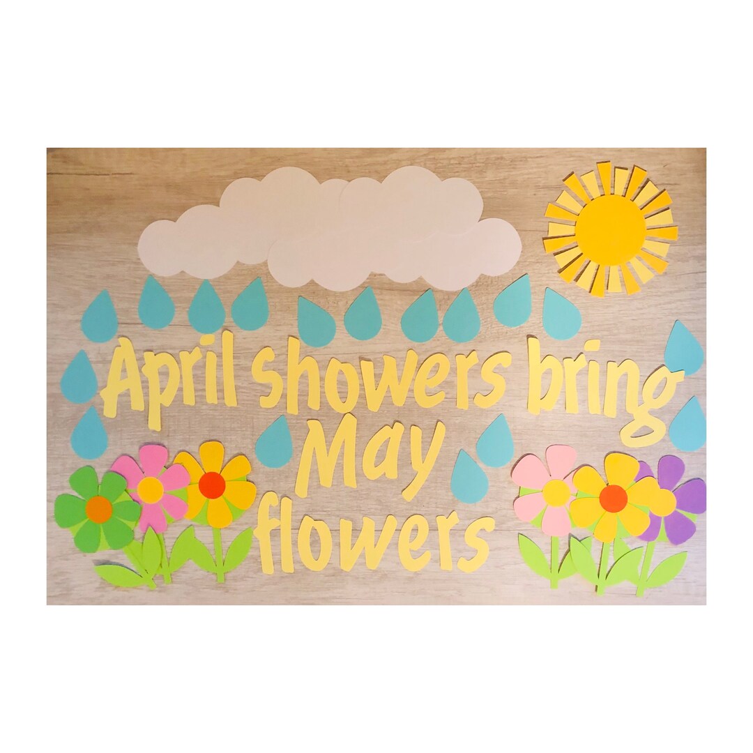 Spring Bulletin Board | Teachers School Bulletin Board Cutouts | Spring ...