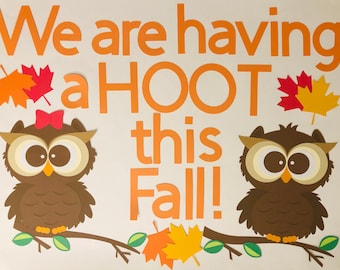 Fall Bulletin Board - Etsy