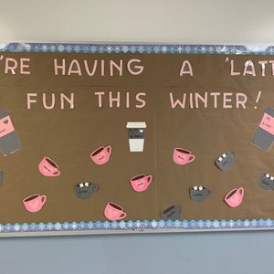 Winter Teachers School Bulletin Board Cutouts | Winter Bulletin Board ...