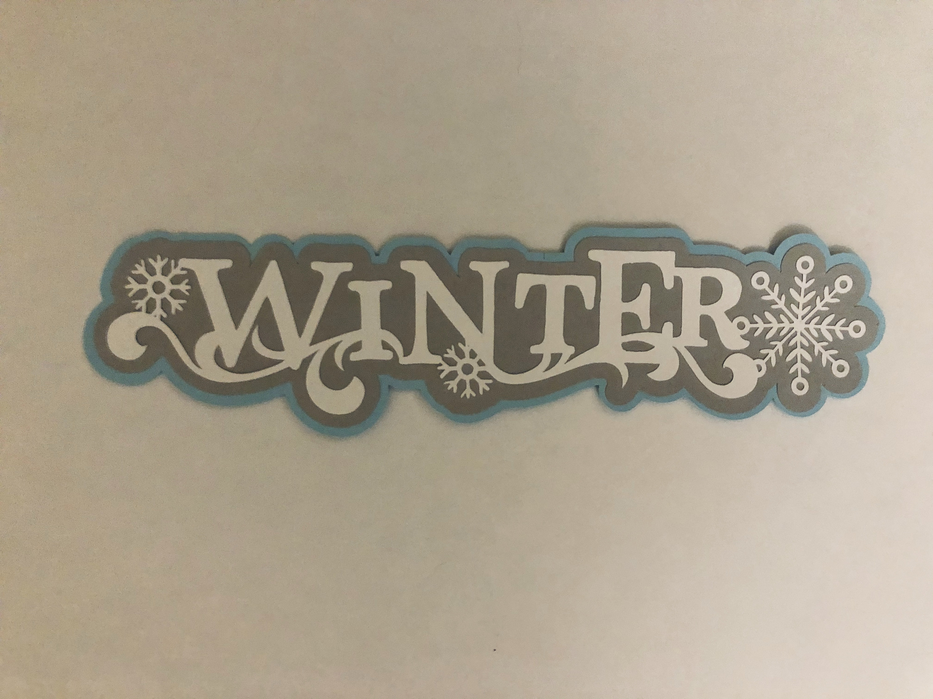 Spring Die Cut Summer Die Cut Fall Die Cut Winter Die Cut | Etsy