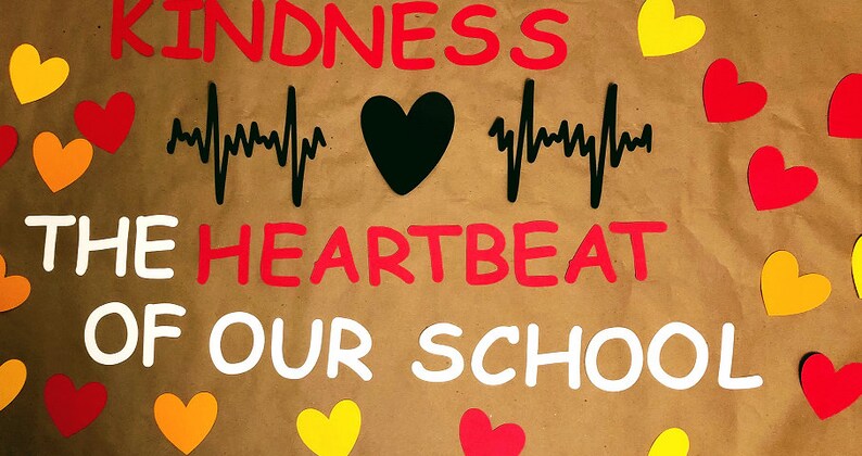 School Nurse Bulletin Board Letters | Kindness Bulletin Board | Teacher ...