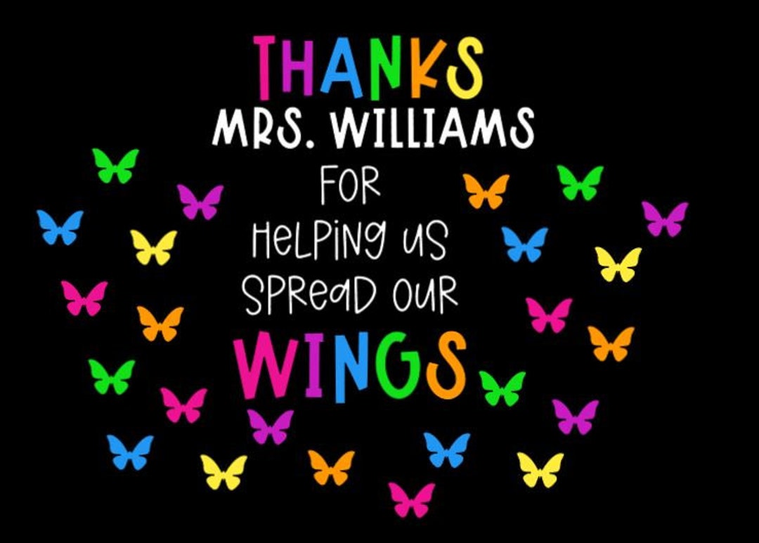 Teacher Appreciation Bulletin Board Letters Door Decoration Teacher ...