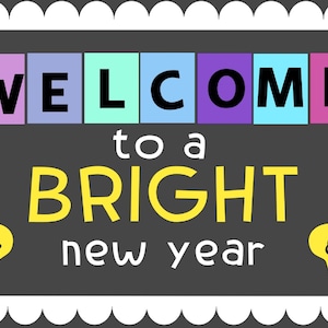 Back to School Bulletin Board Bulletin Board Letters WELCOME to a ...