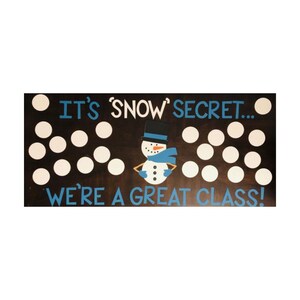 Winter Bulletin Board Kit | Teachers School Bulletin Board Cutouts ...