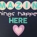 Amazing Things Happen Here Bulletin Board Back to School Bulletin Board ...