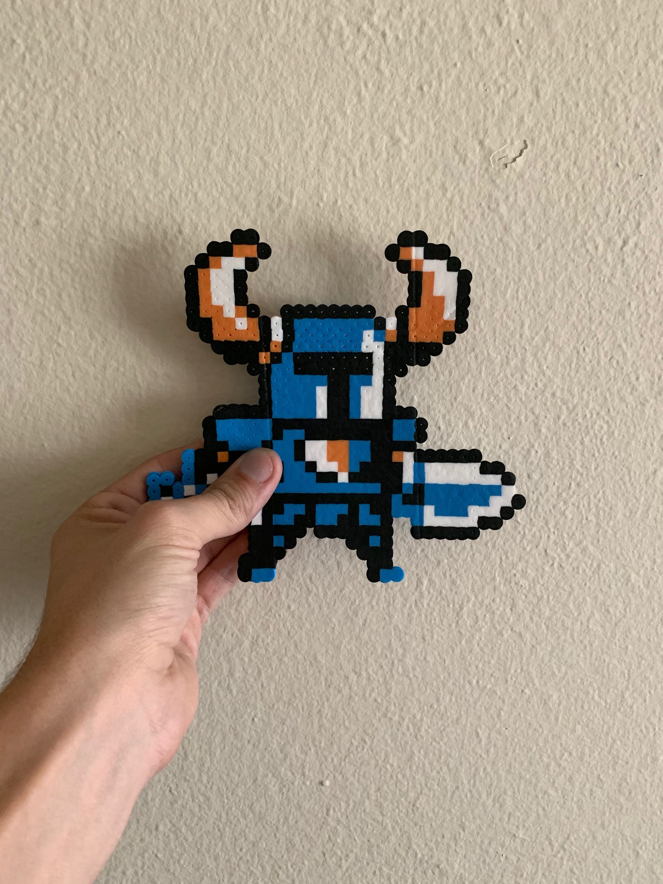 Shovel Knight Perler Bead Art - Etsy