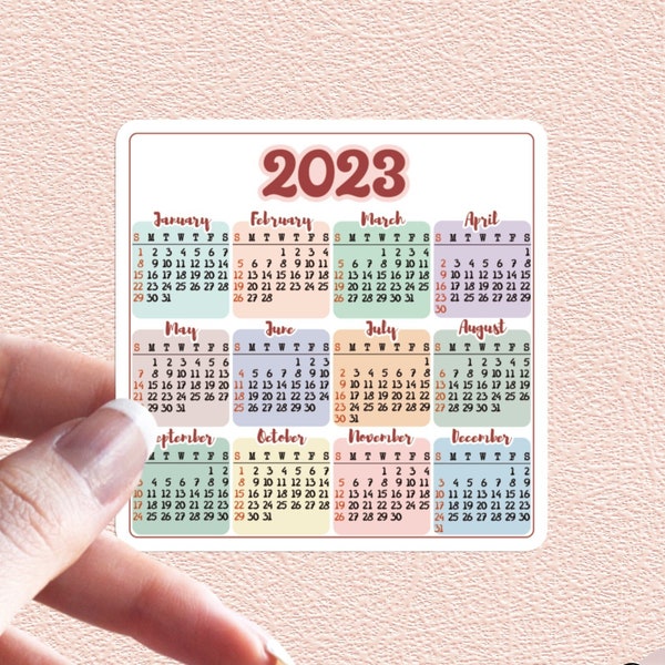 Vinyl Calendar - Etsy