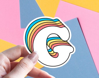 Old English Letter G Initial Vinyl Decal Sticker Diploma Font - Etsy