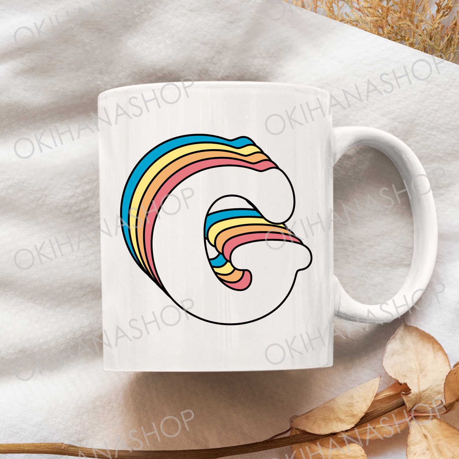 G Mug Letter Mug Mug With Initial Monogram Coffee Mug | Etsy