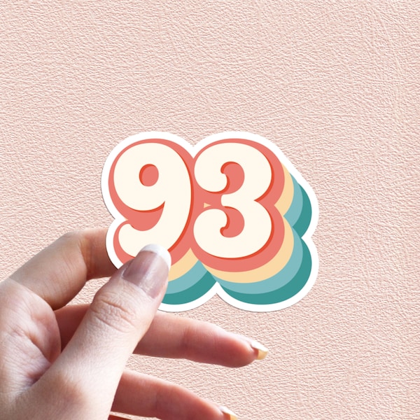 Number 93 - Etsy