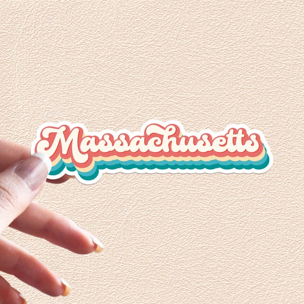 Massachusetts Stickers - Etsy