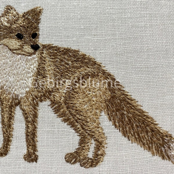 Fox Embroidery - Etsy