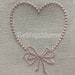 Pearl and Bow Embroidery Design Machine Embroidery 6 SIZES Instant ...