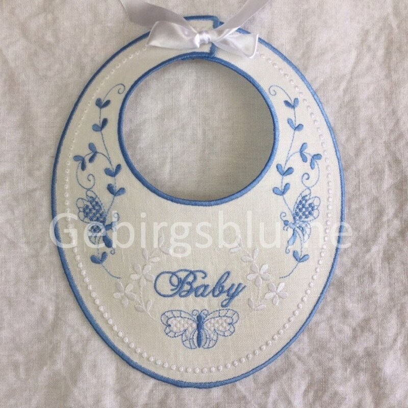 Bib Embroidery - Etsy