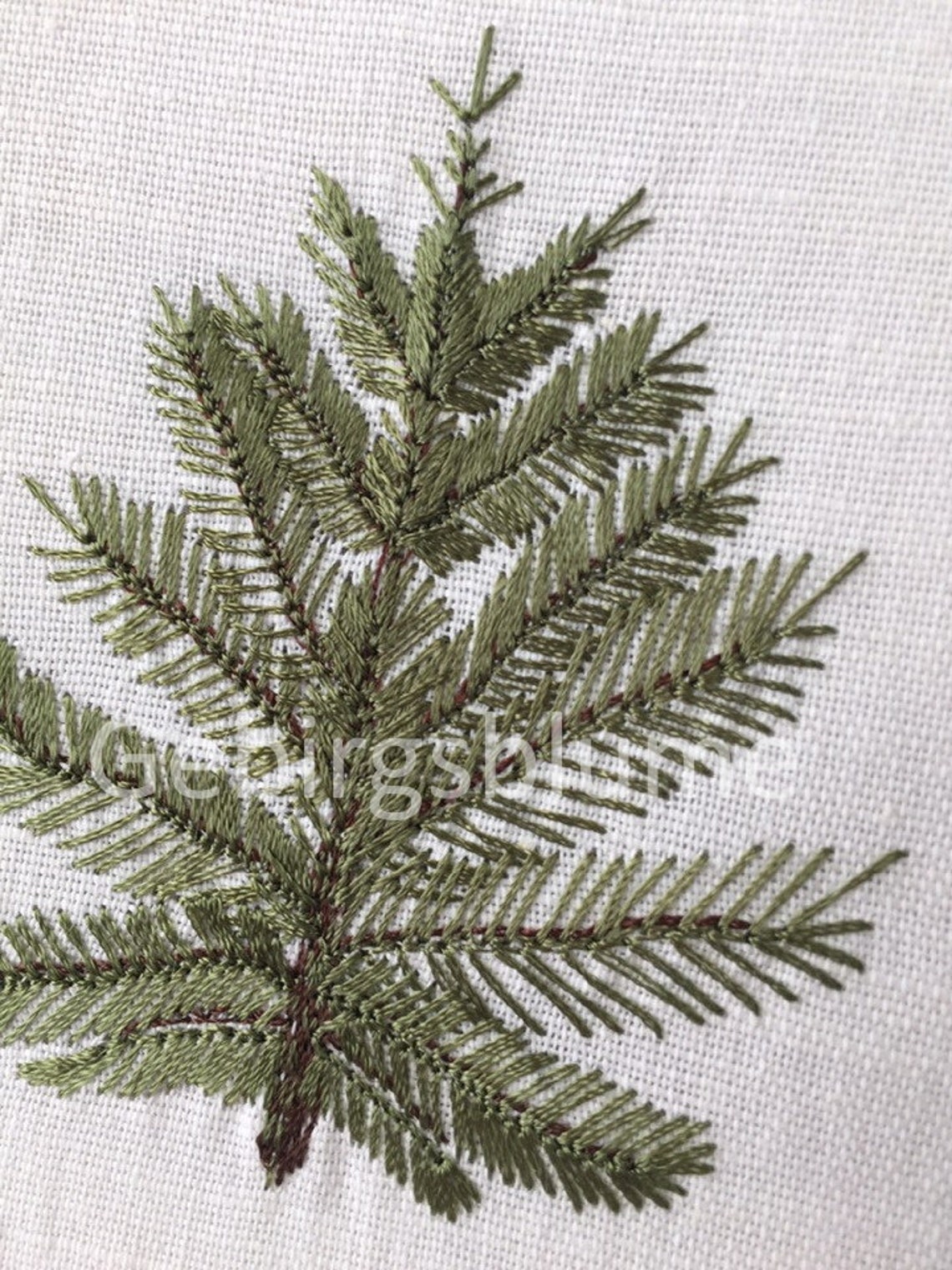 Forest Embroidery Design Instant Download Digital File Machine - Etsy