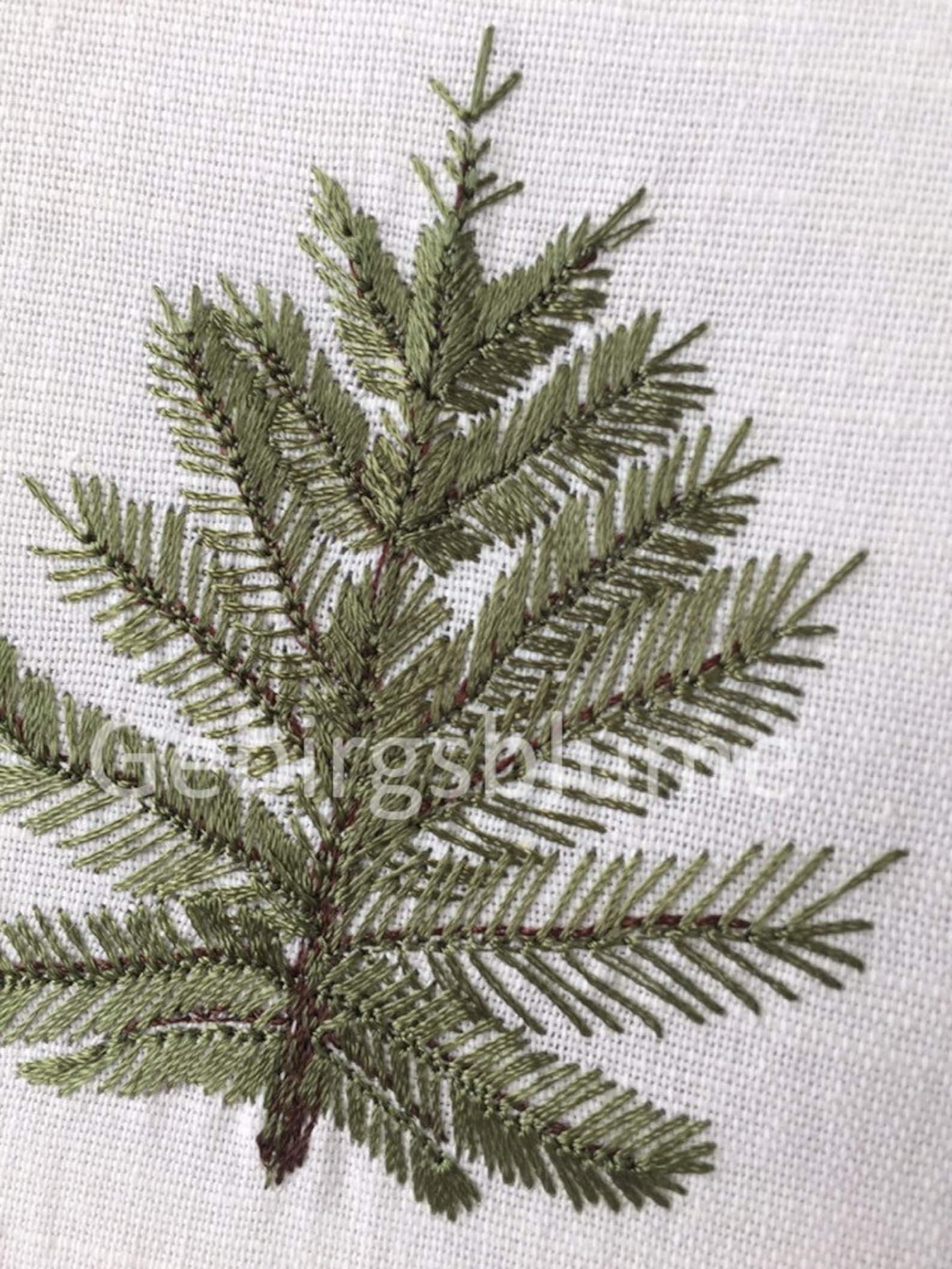 Forest Embroidery Design Instant Download Digital File Machine - Etsy