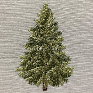 Christmas Tree Machine Embroidery Design Instant Download Digital File ...