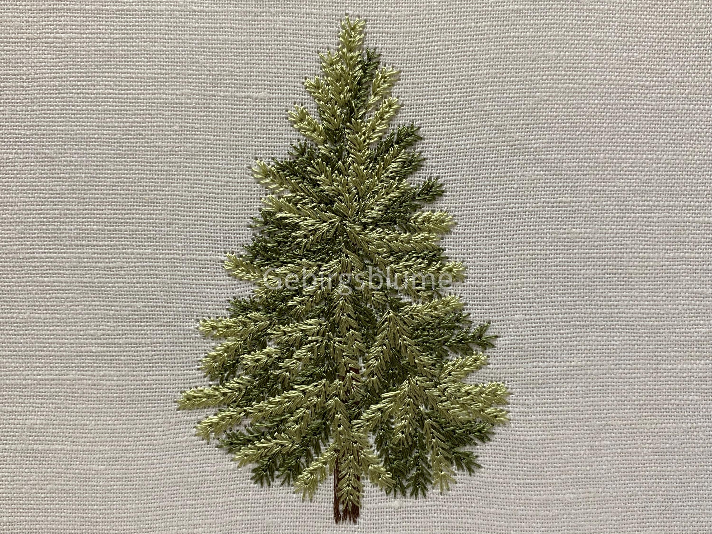 Christmas Tree Machine Embroidery Design Instant Download Digital File ...