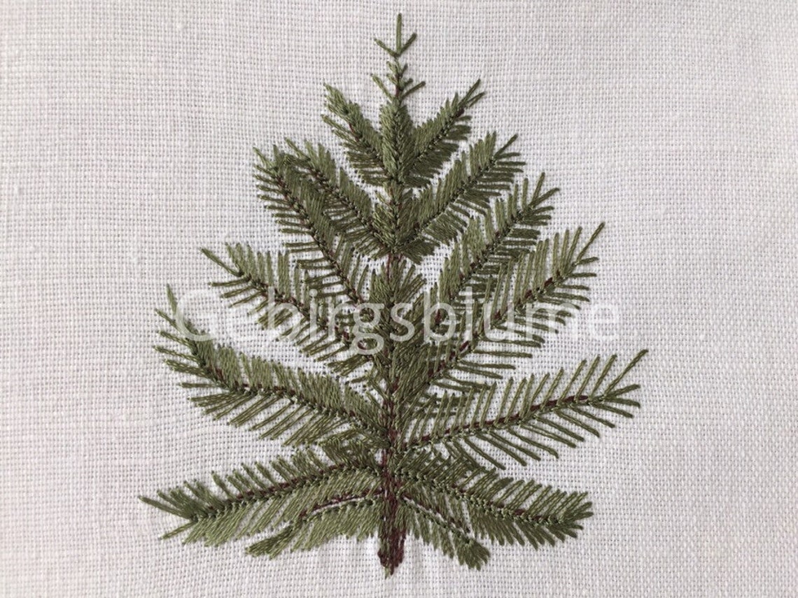 Forest Embroidery Design Instant Download Digital File Machine - Etsy