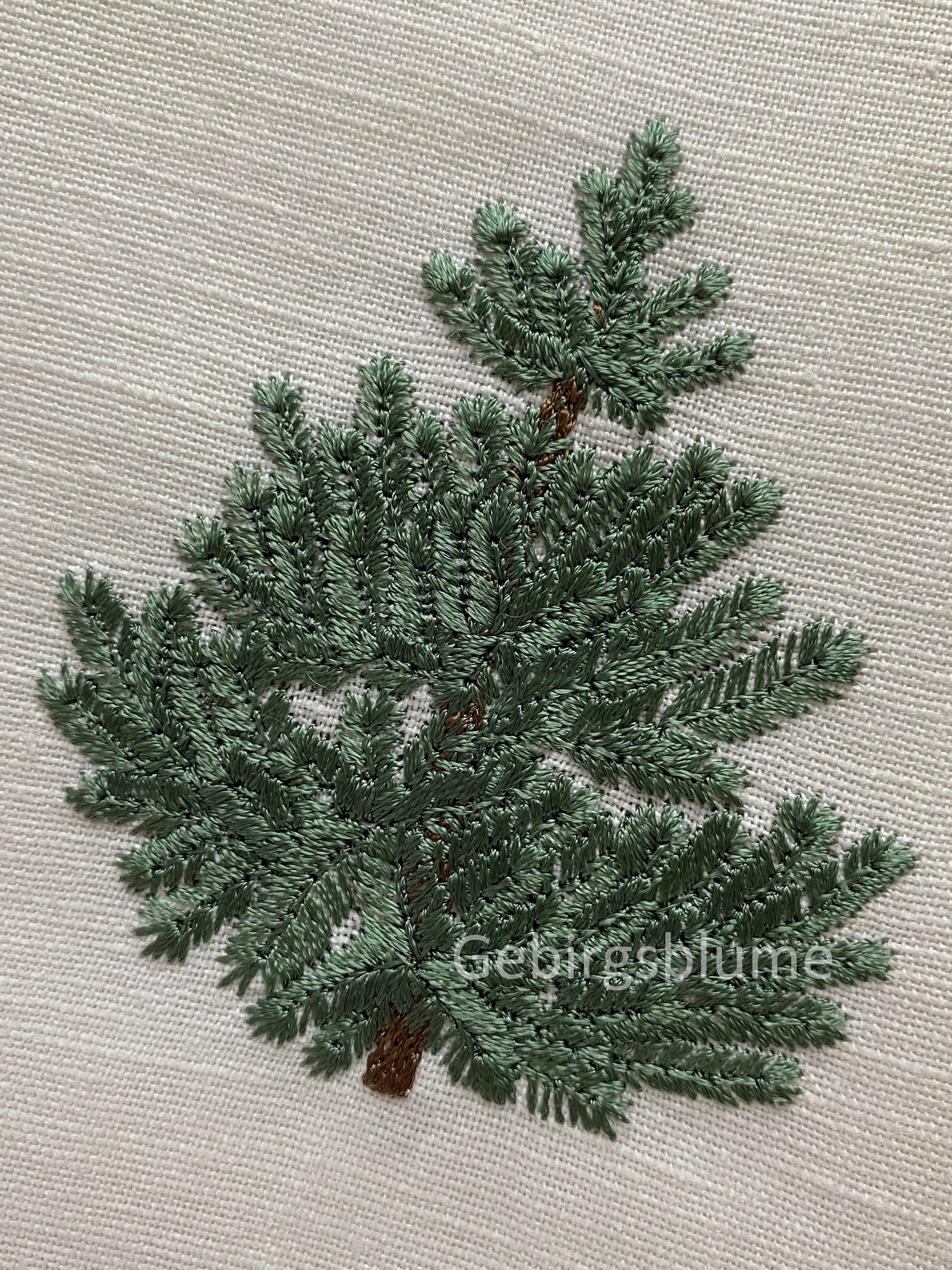 Forest Tree Machine Embroidery Design ONE Size H3.27