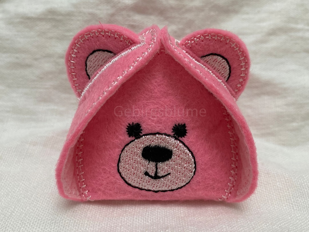 ITH Bear in the Hoop Machine Embroidery Design Instant Download - Etsy