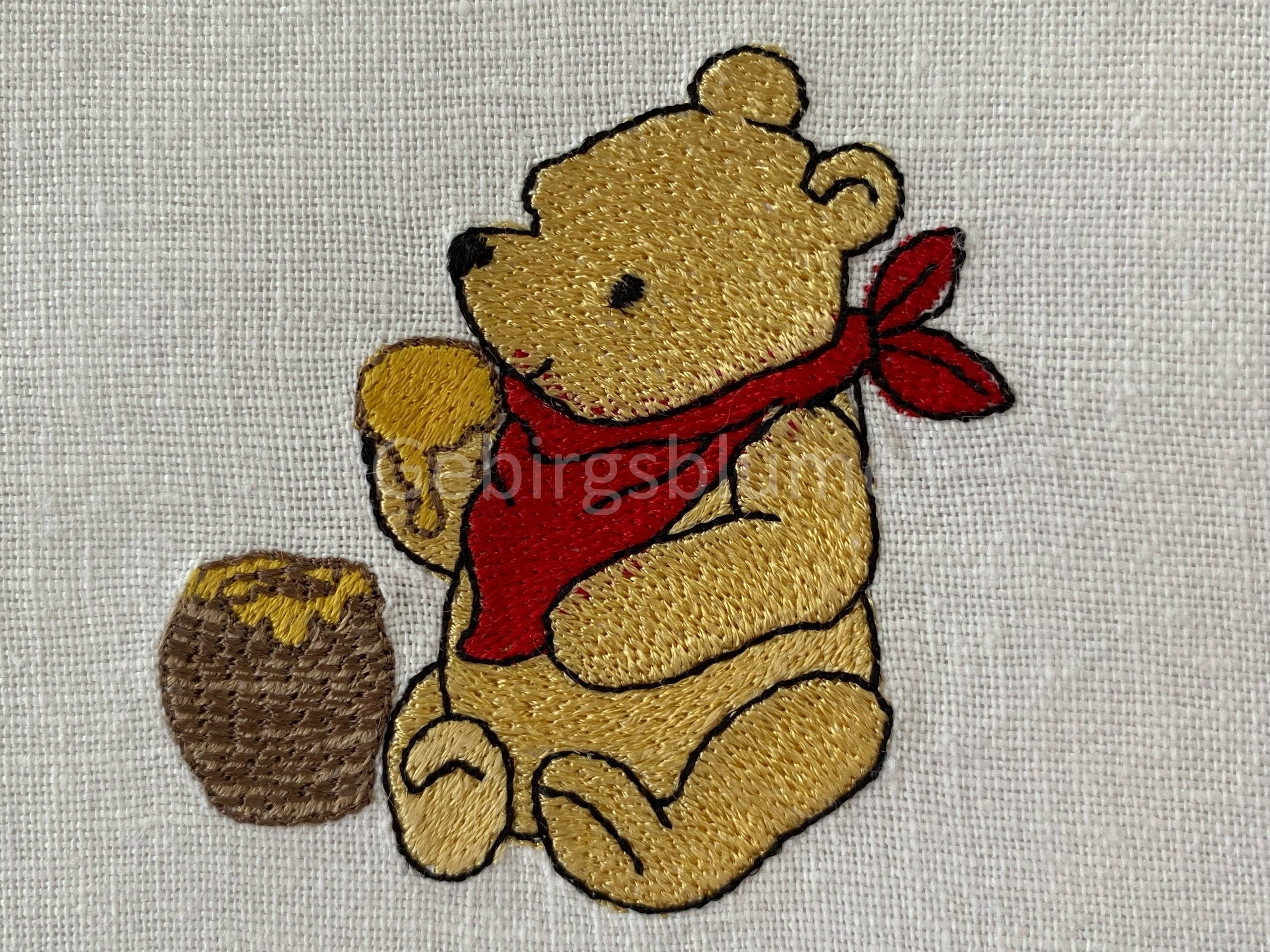 Bear Embroidery Design Machine Embroidery Designs 5 Sizes - Etsy