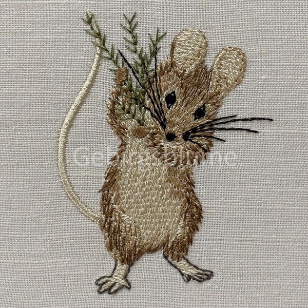 Mouse Machine Embroidery Designs - Etsy