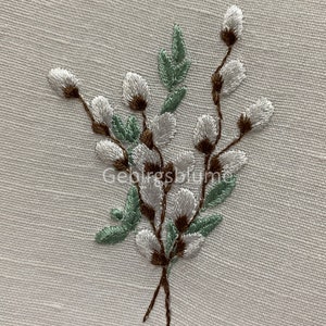 Willow Twig Machine Embroidery Design Digital File Size H3.48*w2.22in ...