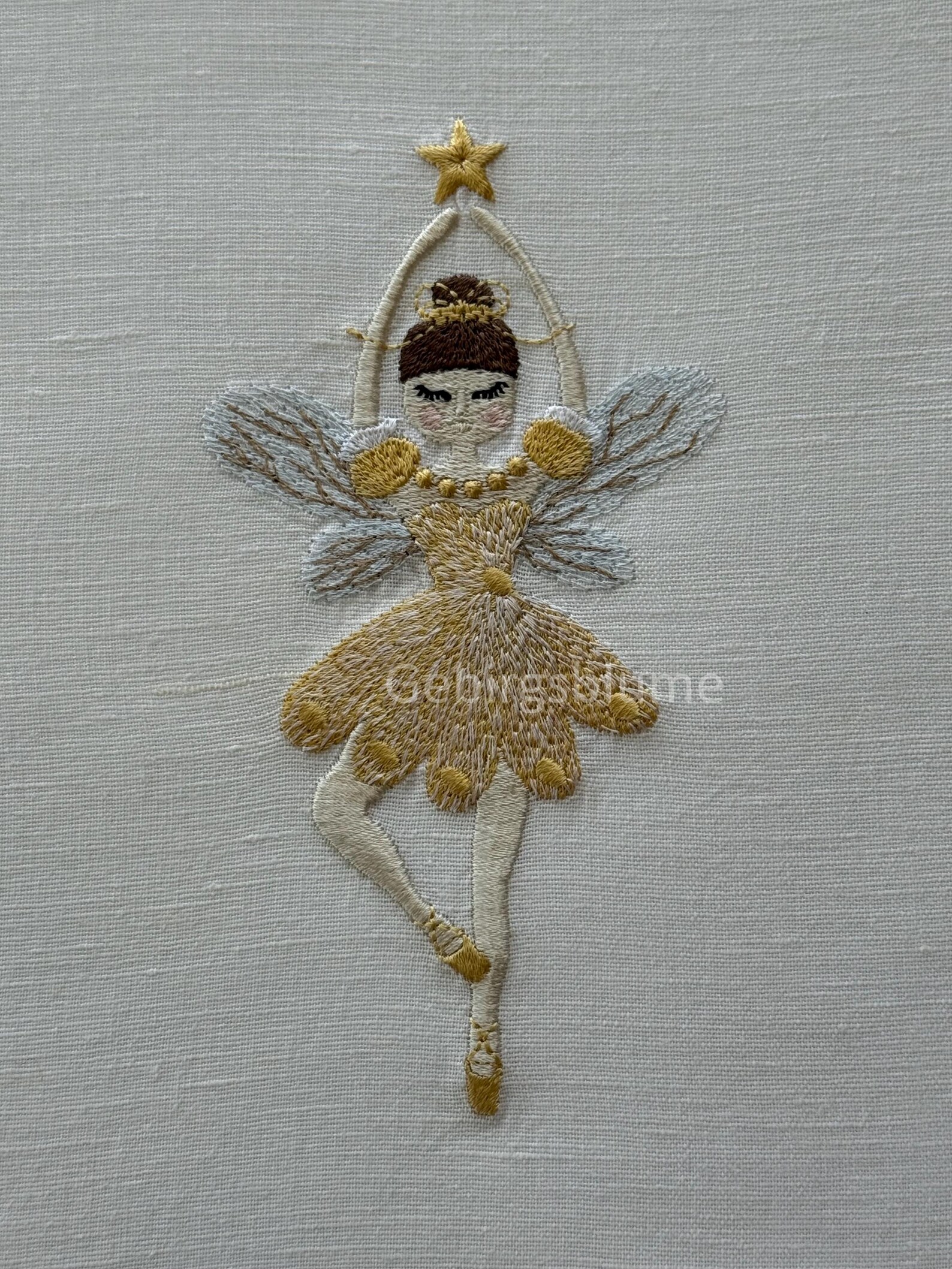Ballerina Machine Embroidery Design Size H6.38*w3.43in - Etsy