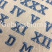 Roman Numerals Embroidery Font Instant Download 30 Numerals 4 ...