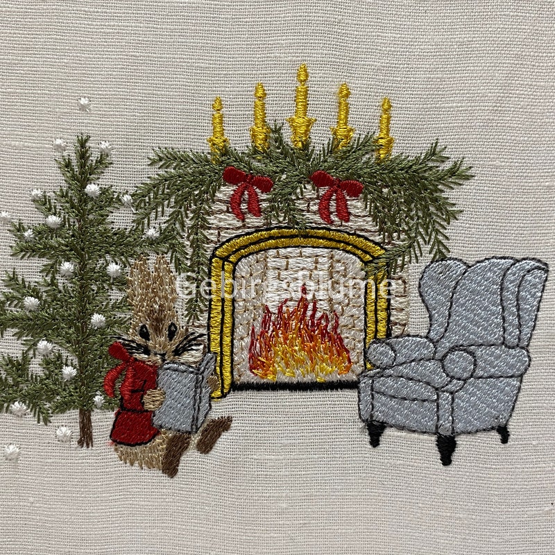 Winter Embroidery - Etsy