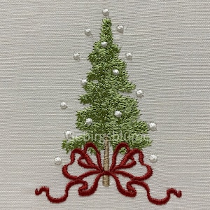 Christmas Tree Embroidery Design Instant Download Digital File Machine ...