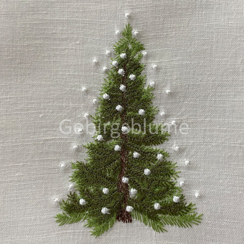 Tree Embroidery - Etsy