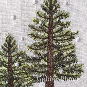 Forest Embroidery Design Instant Download Digital File Machine ...