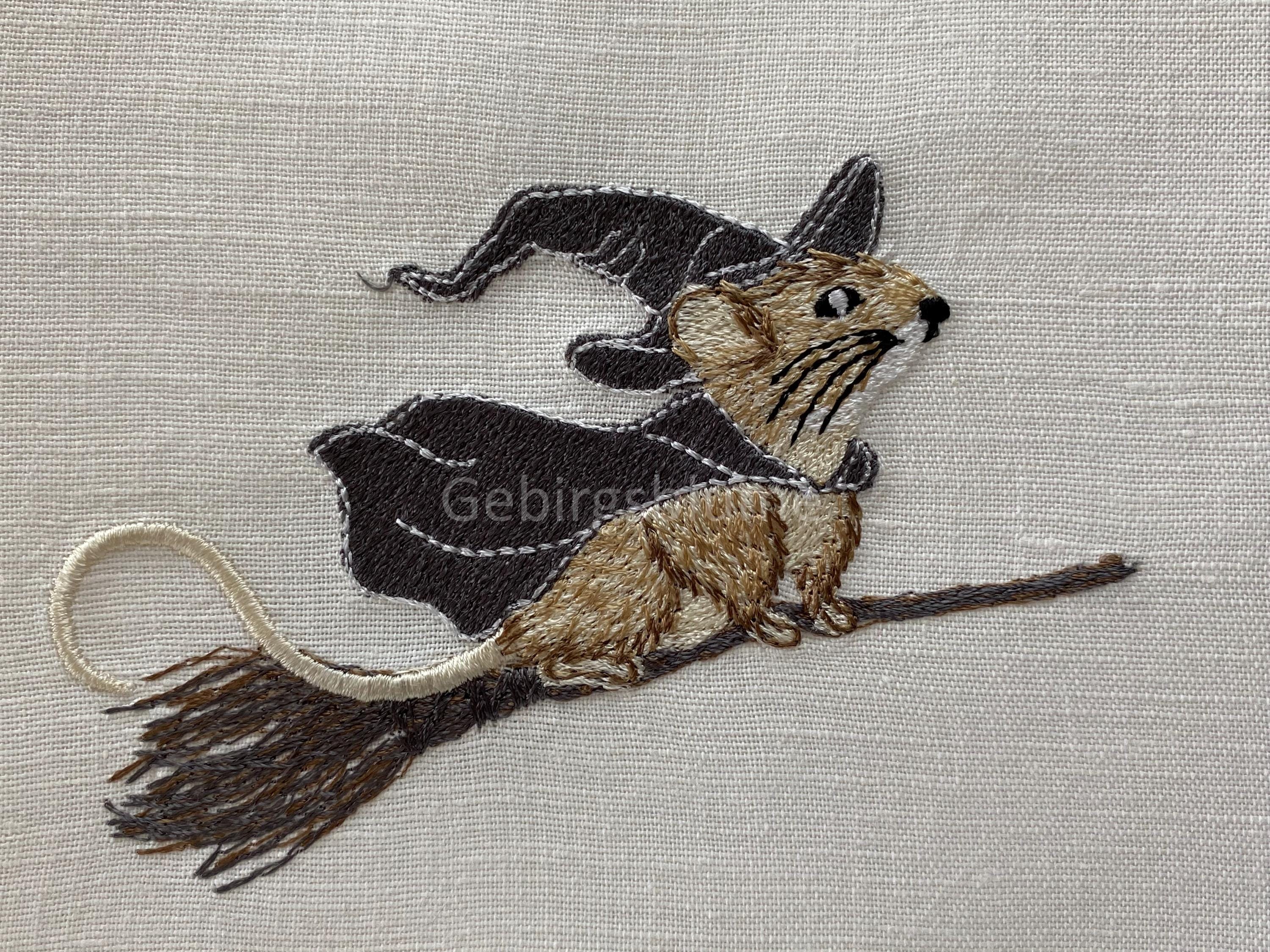 Mouse Machine Embroidery Design Size H3.31*w4.81" - Etsy