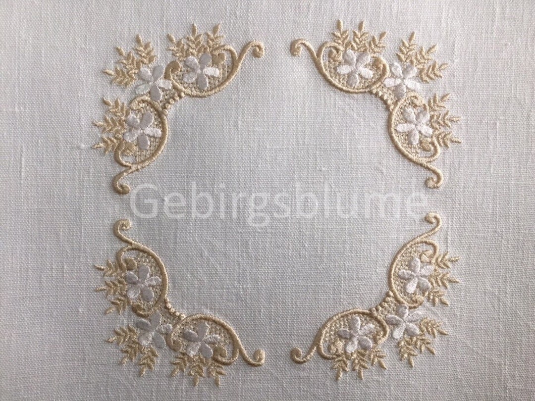 Frame Embroidery Designs Instant Download - Etsy