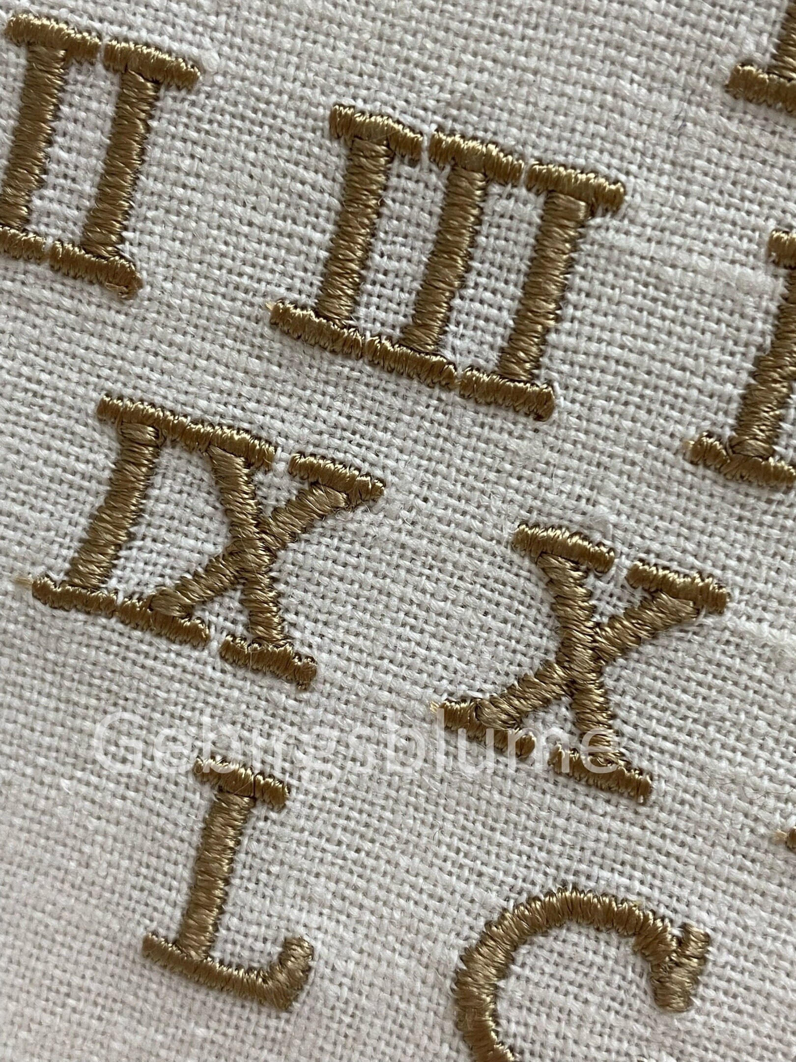 Roman Numerals Embroidery Font Instant Download 30 Numerals - Etsy Canada