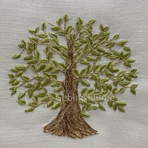 Tree of Life Embroidery Design Spring Machine Embroidery Instant ...