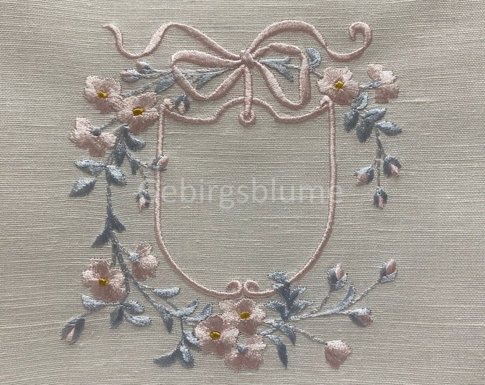 Frame Machine Embroidery Design Size H5.07*w4.66in - Etsy