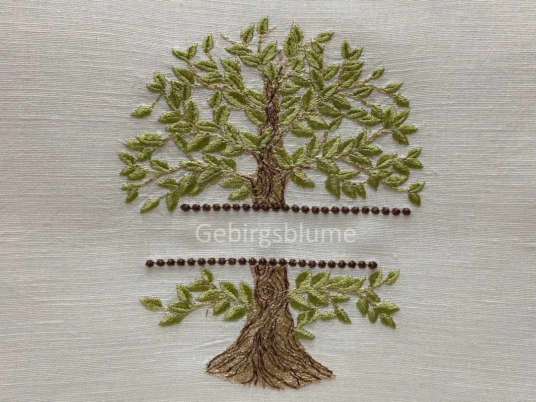 Tree of Life Embroidery Design Spring Machine Embroidery Instant ...