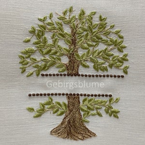 Tree of Life Embroidery Design Spring Machine Embroidery Instant ...