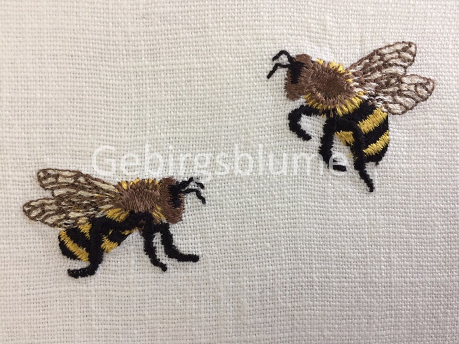 Mini Bee Embroidery Design Machine Embroidery - Etsy