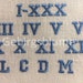 Roman Numerals Embroidery Font Instant Download 30 Numerals 4 ...