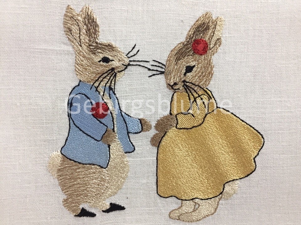 Peter Rabbit Embroidery Design Instant Download - Etsy Canada