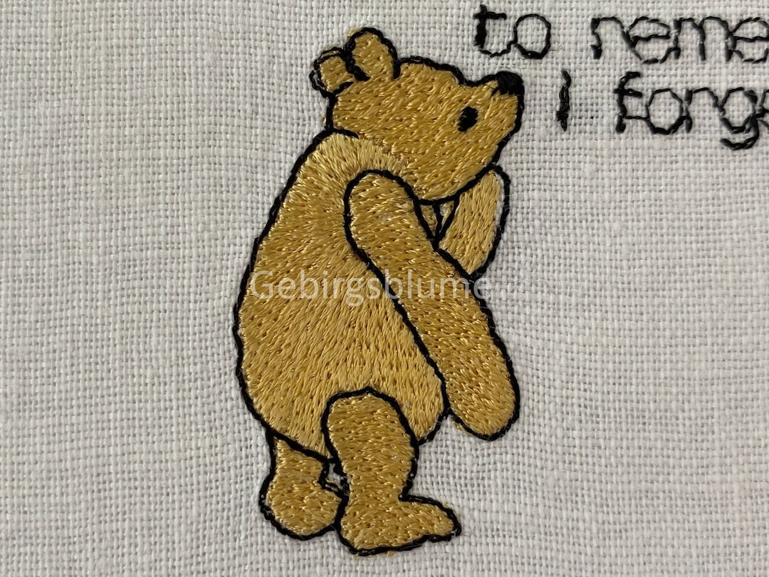 Bear Embroidery Design Machine Embroidery Designs 6 Sizes - Etsy