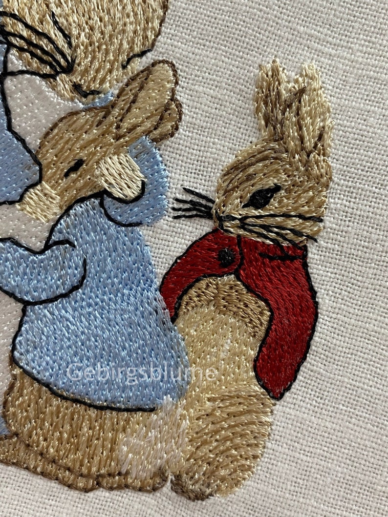 Peter Rabbit Embroidery Design Digital Download Machine - Etsy