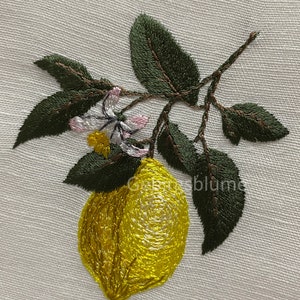 Lemon Machine Embroidery Design ONE Size H3.45*w3.01in - Etsy