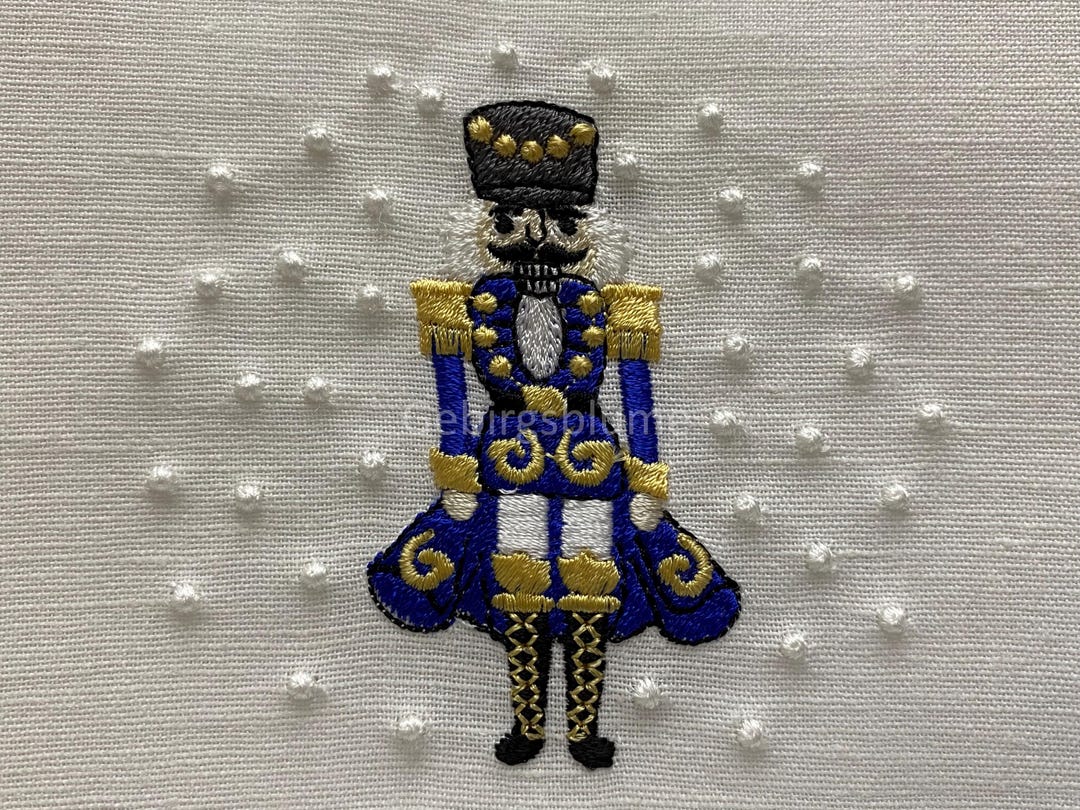 Nutcracker Machine Embroidery Design Size H3.41*w3.60in - Etsy