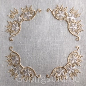 Frame Embroidery Designs Instant Download - Etsy