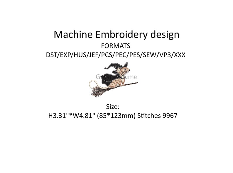Mouse Machine Embroidery Design Size H3.31*w4.81" - Etsy